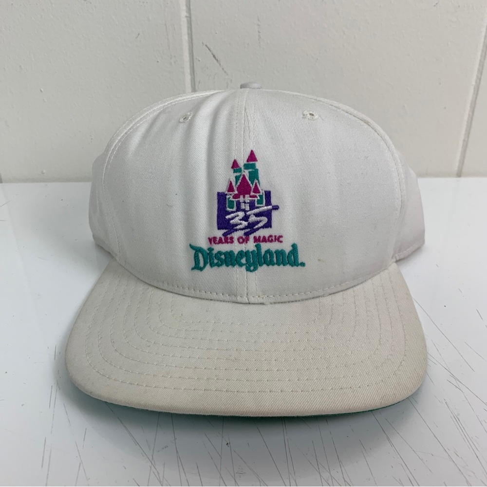 Vintage Disneyland 35 Years Of Magic Snapback Hat New… - Gem